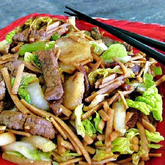 Chinese Beef and Vegetables - My Turn for Us