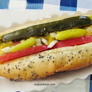 Chicago dog or Chicago Style Hot Dog - My Turn for Us