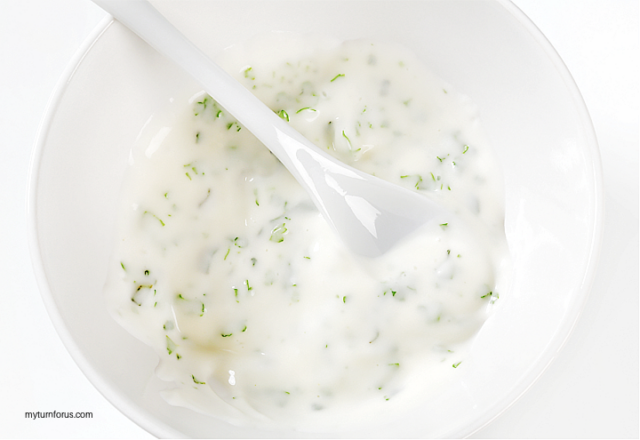 Creamy Chive Salad Dressing - My Turn for Us
