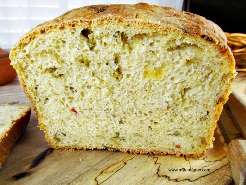 Green Chile Cheese Bread Recipe - My Turn for Us