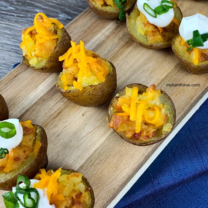 Mini Potato Skins - My Turn for Us