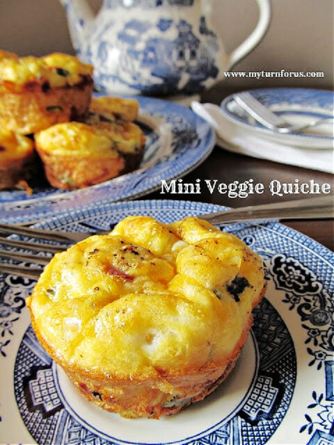 Mini Vegetable Quiche Recipe - My Turn for Us