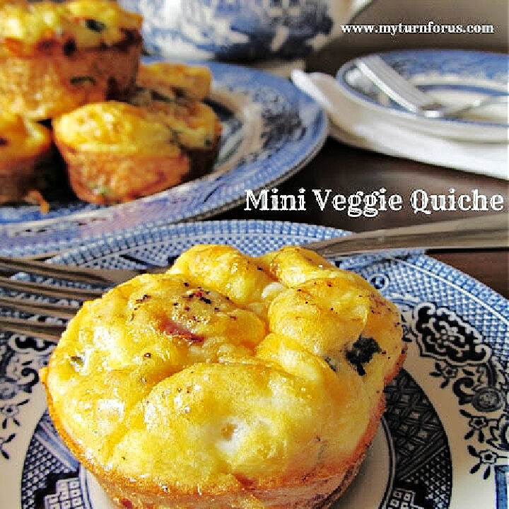 Mini Vegetable Quiche Recipe - My Turn for Us
