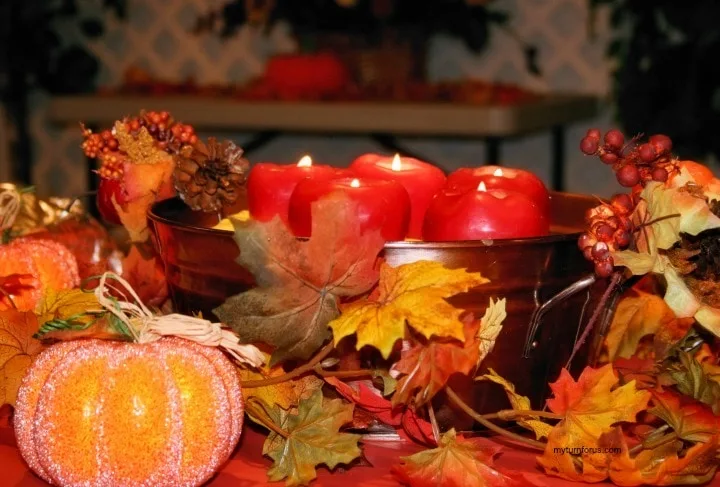 Decorating for Fall on a budget using DIY Fall Decor - My Turn for Us