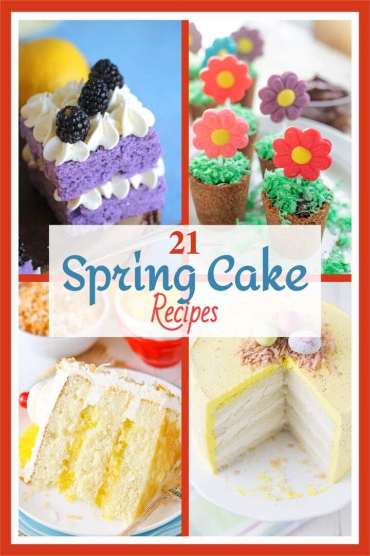 Spring Theme Cakes Recipe - My Turn for Us