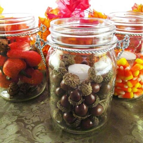 Fall Mason Jar Ideas for Fall Decor - My Turn for Us