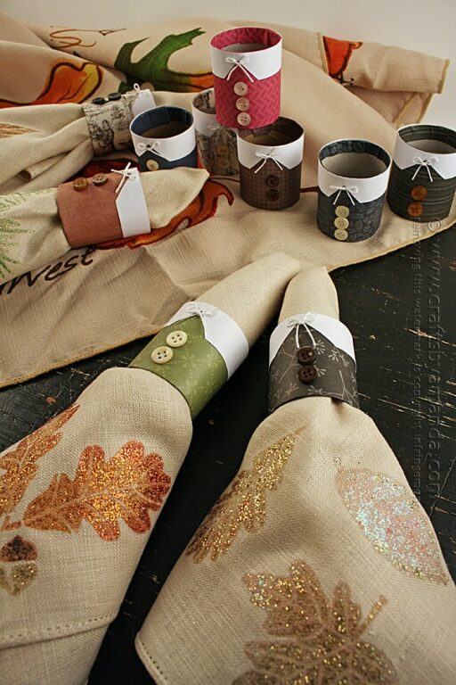 20 Beautiful DIY Napkin Rings for any Occassion - My Turn for Us
