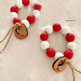 Valentine Napkin Rings - My Turn for Us