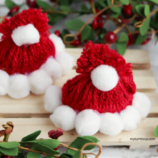 Mini Santa Hats Craft - My Turn for Us