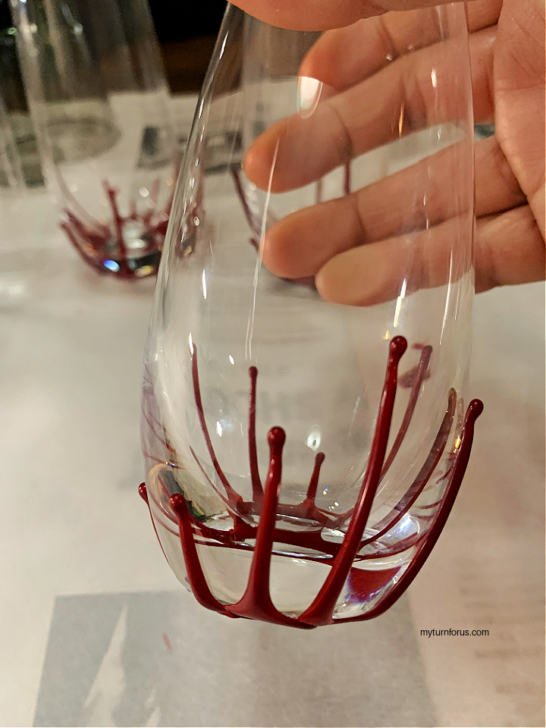 Blood Drip Cocktail Glasses - My Turn for Us