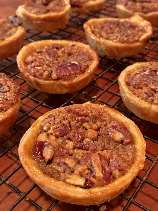 Mini Southern Pecan Pies - My Turn for Us