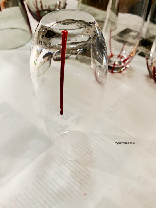 Blood Drip Cocktail Glasses - My Turn for Us