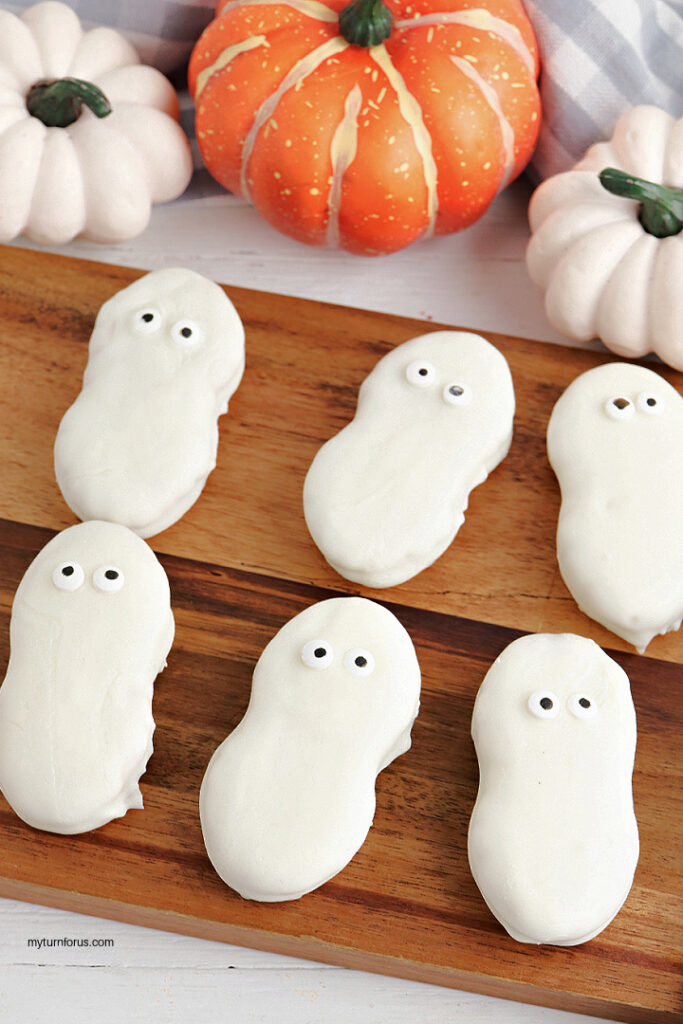 Nutter Butter Ghost Cookies - My Turn for Us
