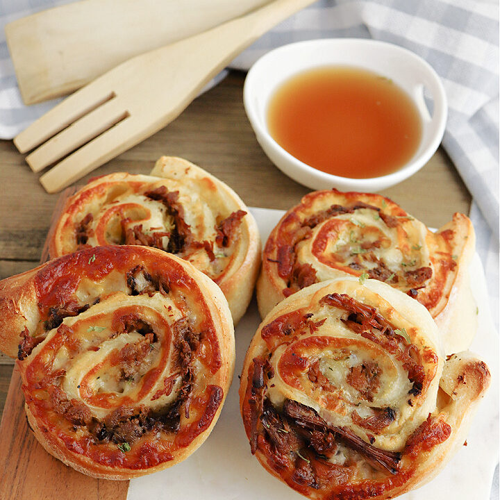 Italian Beef Pinwheels - My Turn for Us