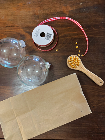 Popcorn Christmas Ornament - My Turn for Us