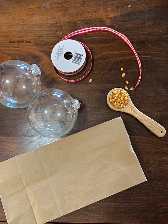 Popcorn Christmas Ornament - My Turn for Us