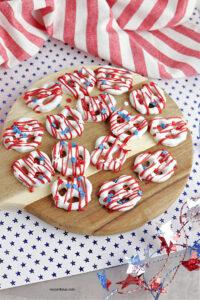 Patriotic Pretzels - My Turn for Us