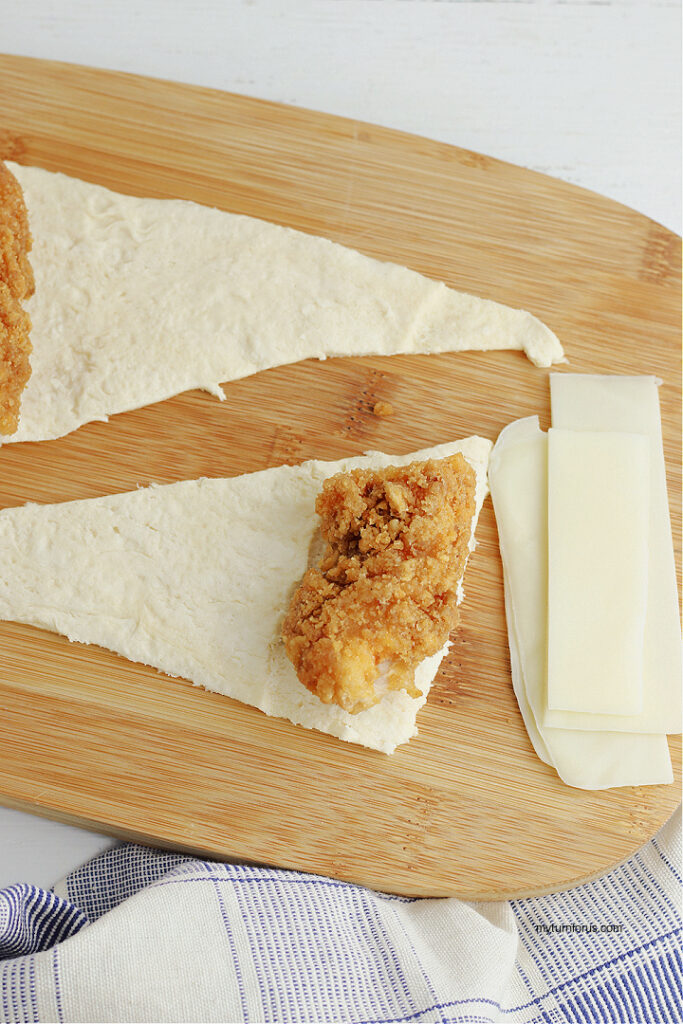 Chicken Parmesan Crescent Rolls - My Turn for Us