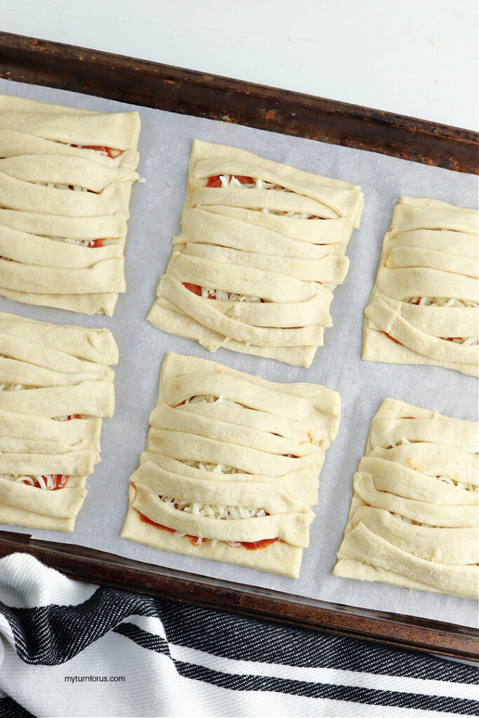 Mummy Pizza Pockets - My Turn for Us