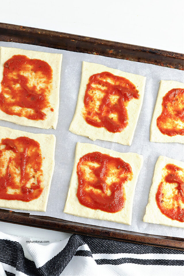 Mummy Pizza Pockets - My Turn for Us
