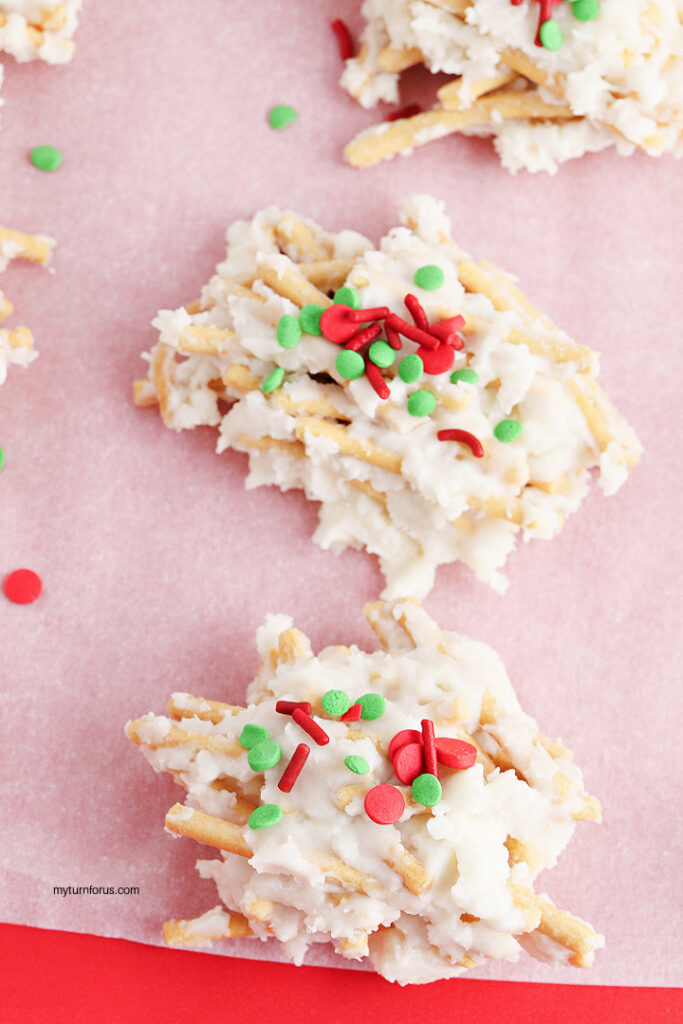 Elf Spaghetti Cookies - My Turn for Us