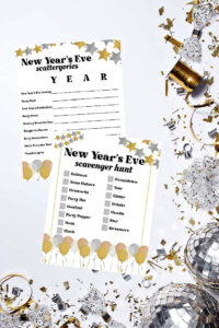 New Years Eve Games Printables - My Turn for Us