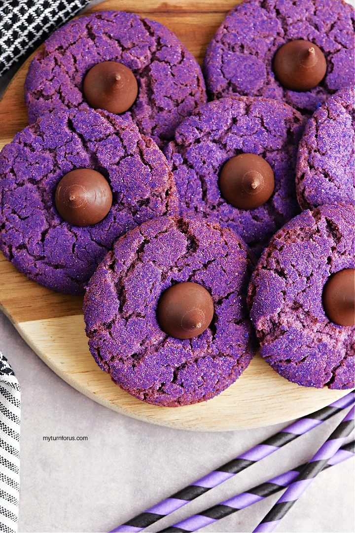 Peanut Butter Witches Hat Cookies - My Turn for Us